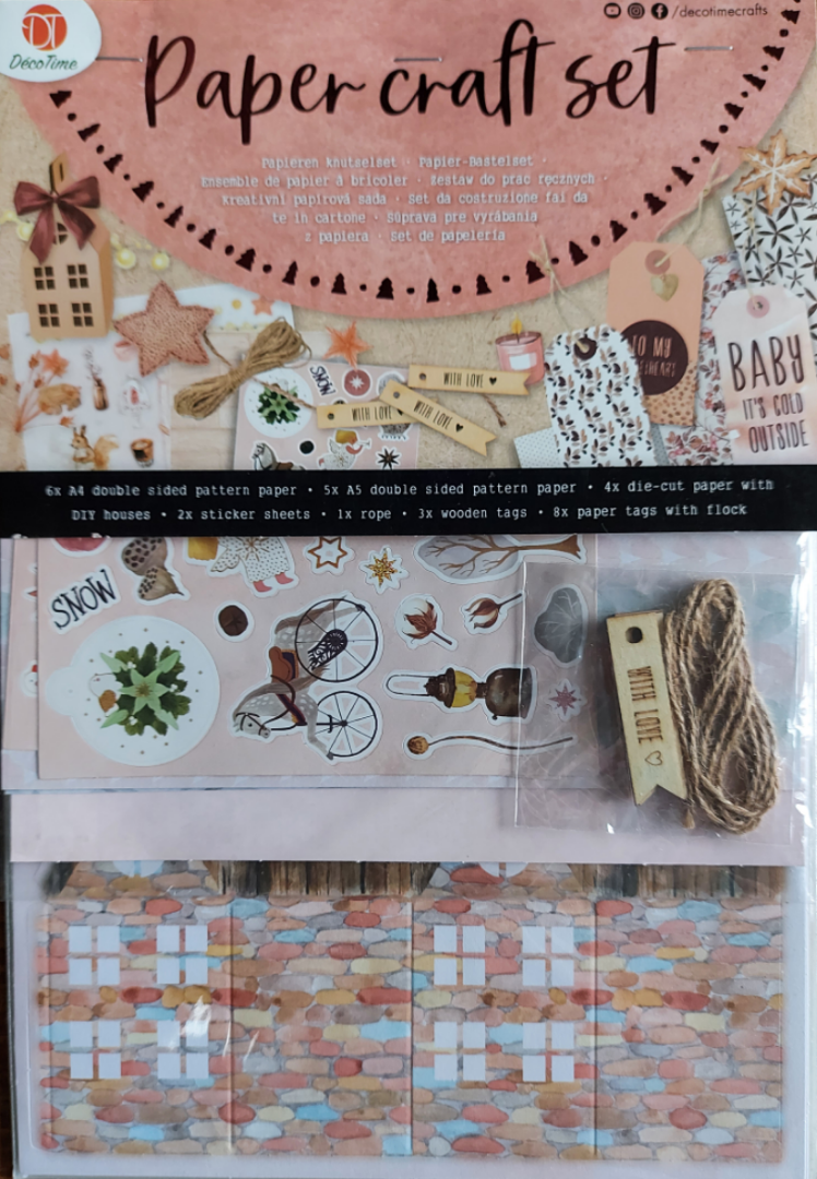 Paper craft set - Stansblokken - Hamico